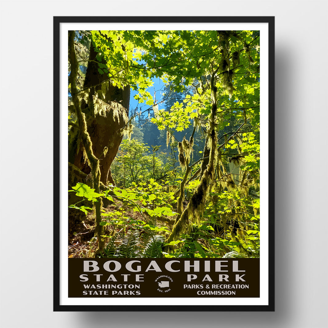WPA State Park Poster Collection – Just Go Travel Studios