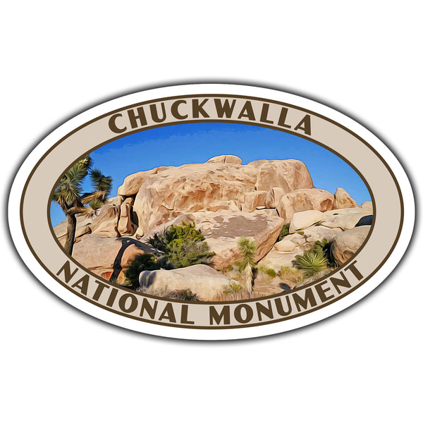 Chuckwalla National Monument Sticker (View) – Just Go Travel Studios