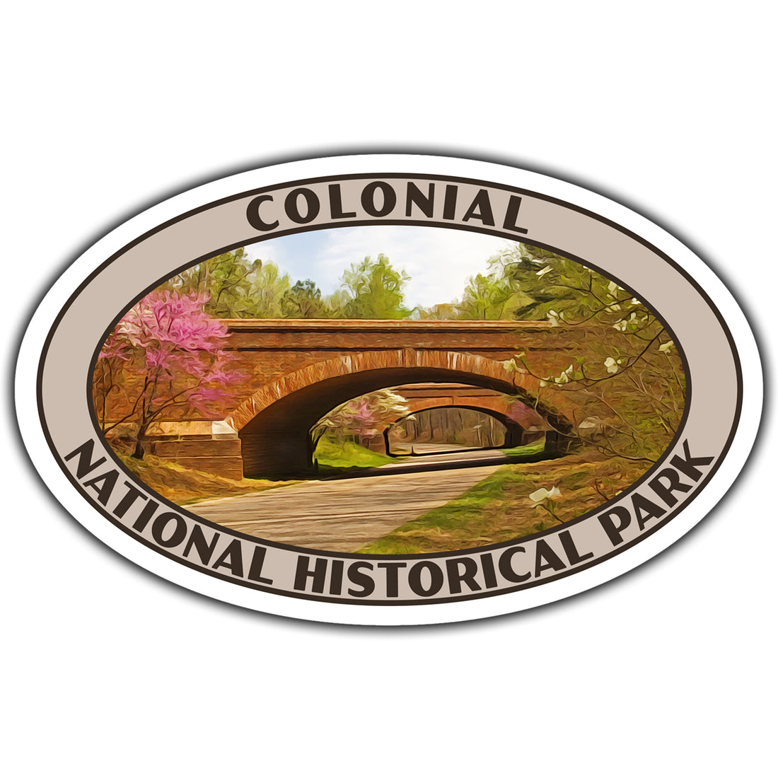 Colonial National Historical Park Sticker (Parkway) – Just Go Travel ...