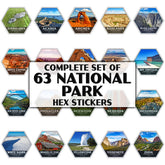 National Park & State Park Stickers – Just Go Travel Studios