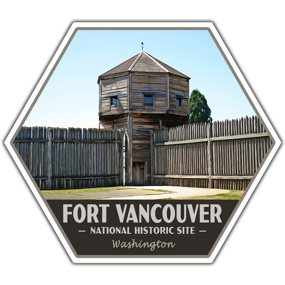 Fort Vancouver National Historic Site Sticker (Fort) - Hex – Just Go ...