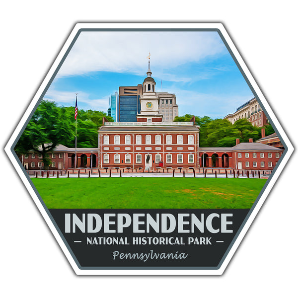 Independence National Historical Park Sticker (Hall) - Hex – Just Go ...
