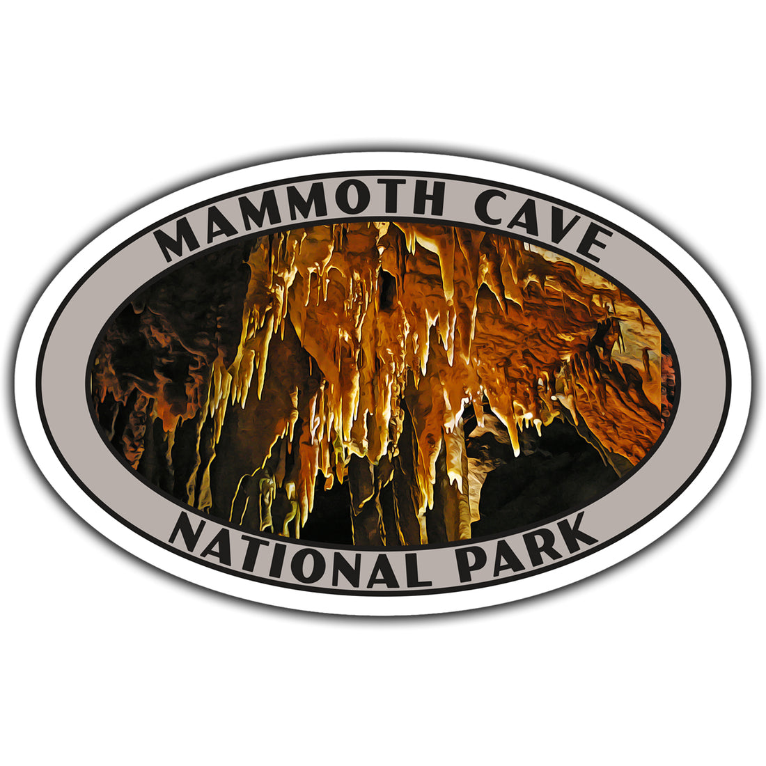 Mammoth Cave National Park Sticker (Mammoth Cave) – Just Go Travel Studios