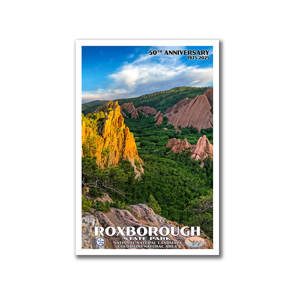 Roxborough State Park Poster - WPA (Lyons Spotlight) - CPF / FORSP ...
