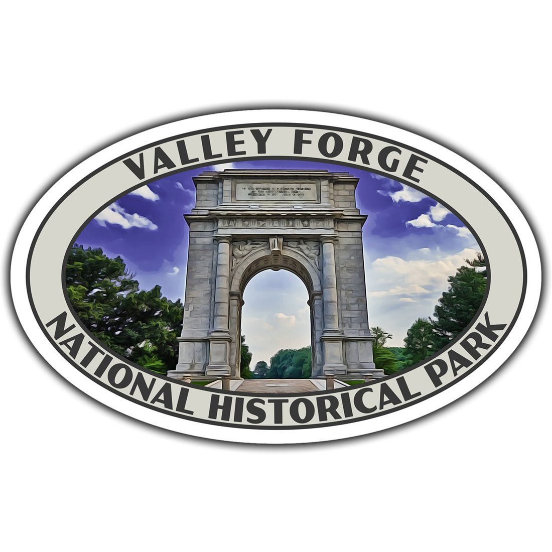 Valley Forge National Historical Park Sticker (Monument) – Just Go ...