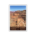 Canyonlands National Park Poster-WPA – Just Go Travel Studios