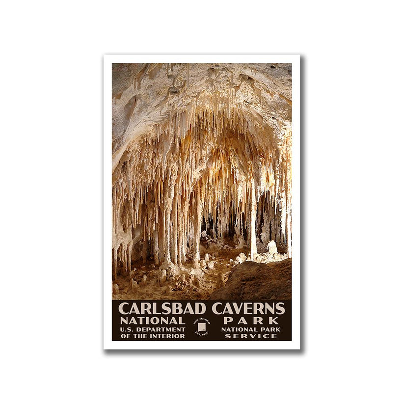 Carlsbad Caverns National Park Poster-WPA (Caverns) – Just Go Travel ...