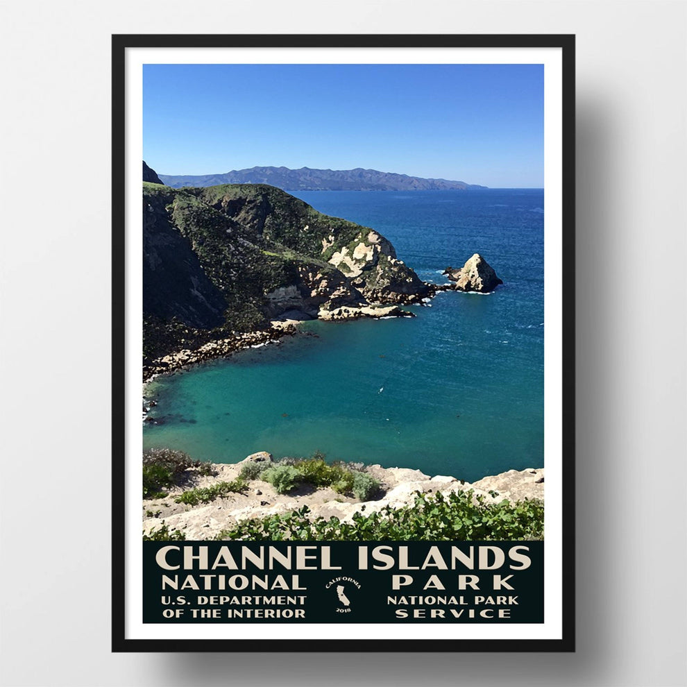 Channel Islands National Park Poster-WPA (Potato Harbor) – Just Go ...